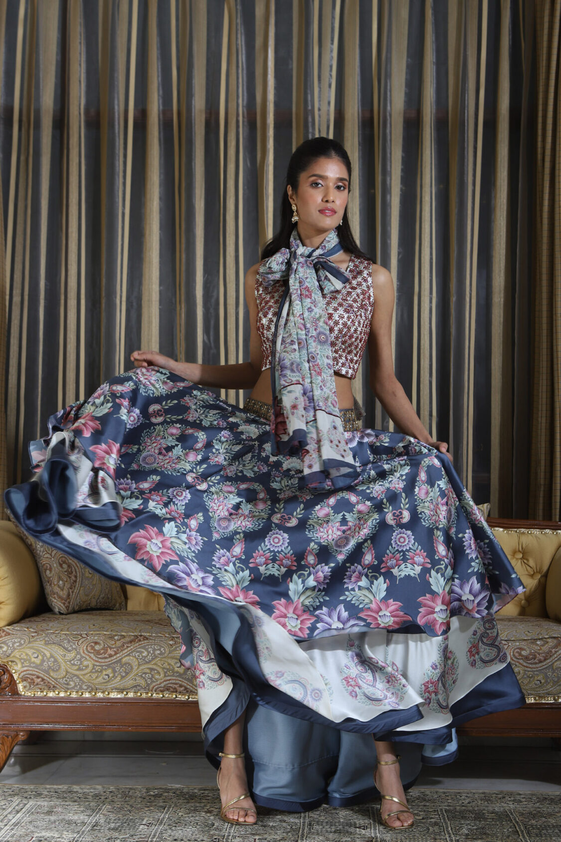 Indo Western Fusion Dresses Online in india At Folklore Collections