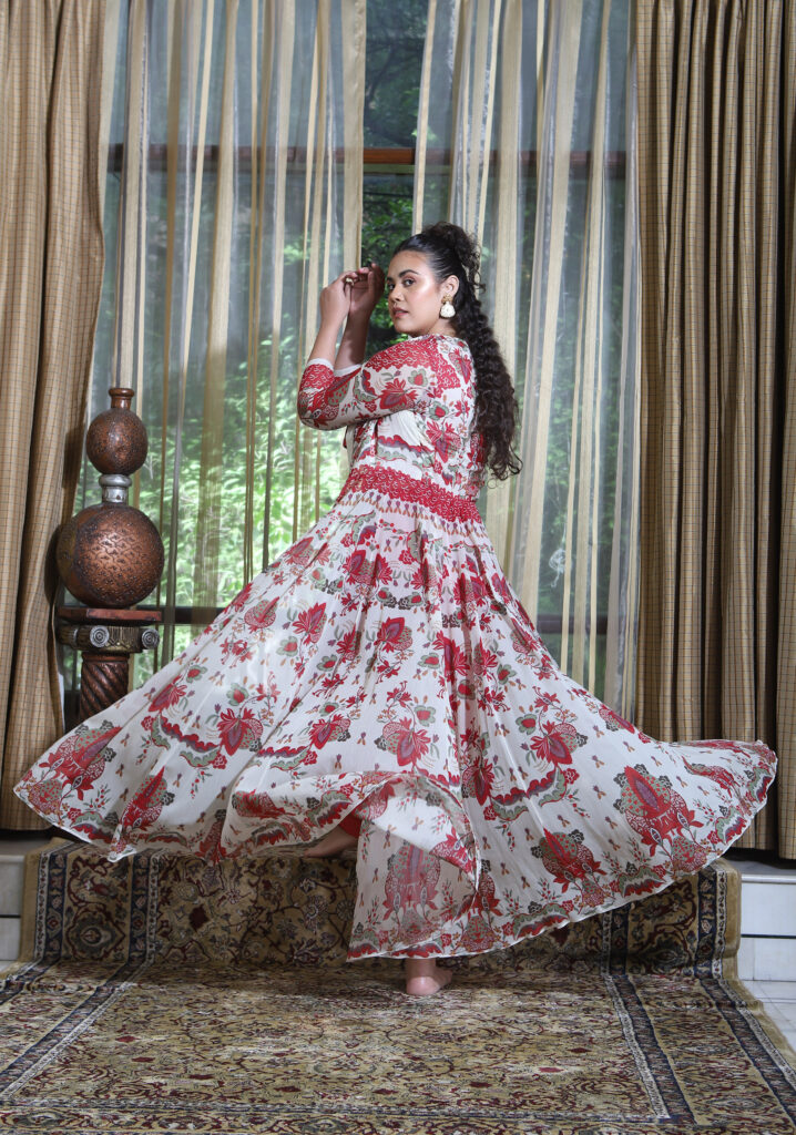 Red Turkish Kali Jacket- Folklore Collections Online